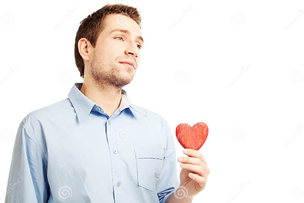 Young student with heart stock image. Image of person - 12546289