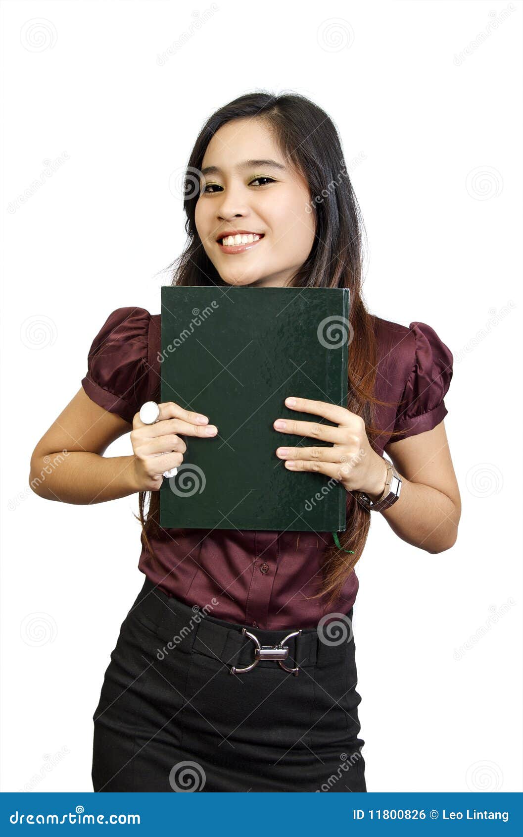 Young Student Holding Book stock photo. Image of casual - 11800826