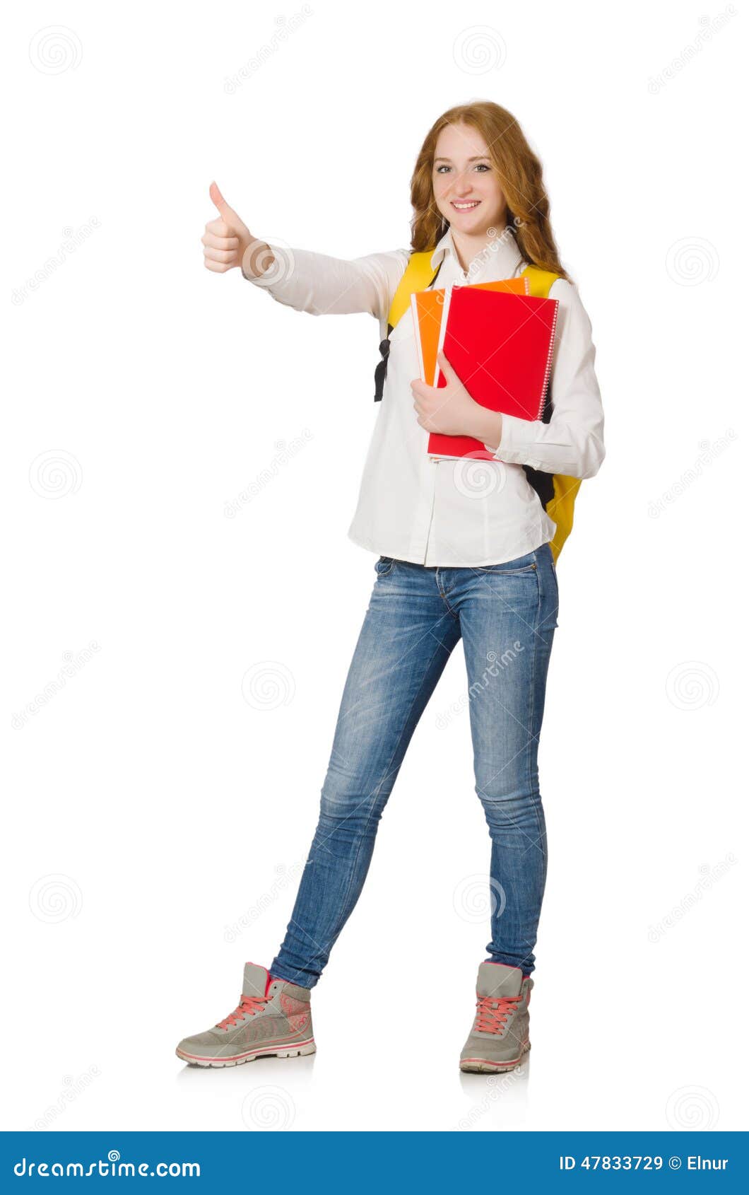 Young student isolated stock image. Image of graduate - 47833729
