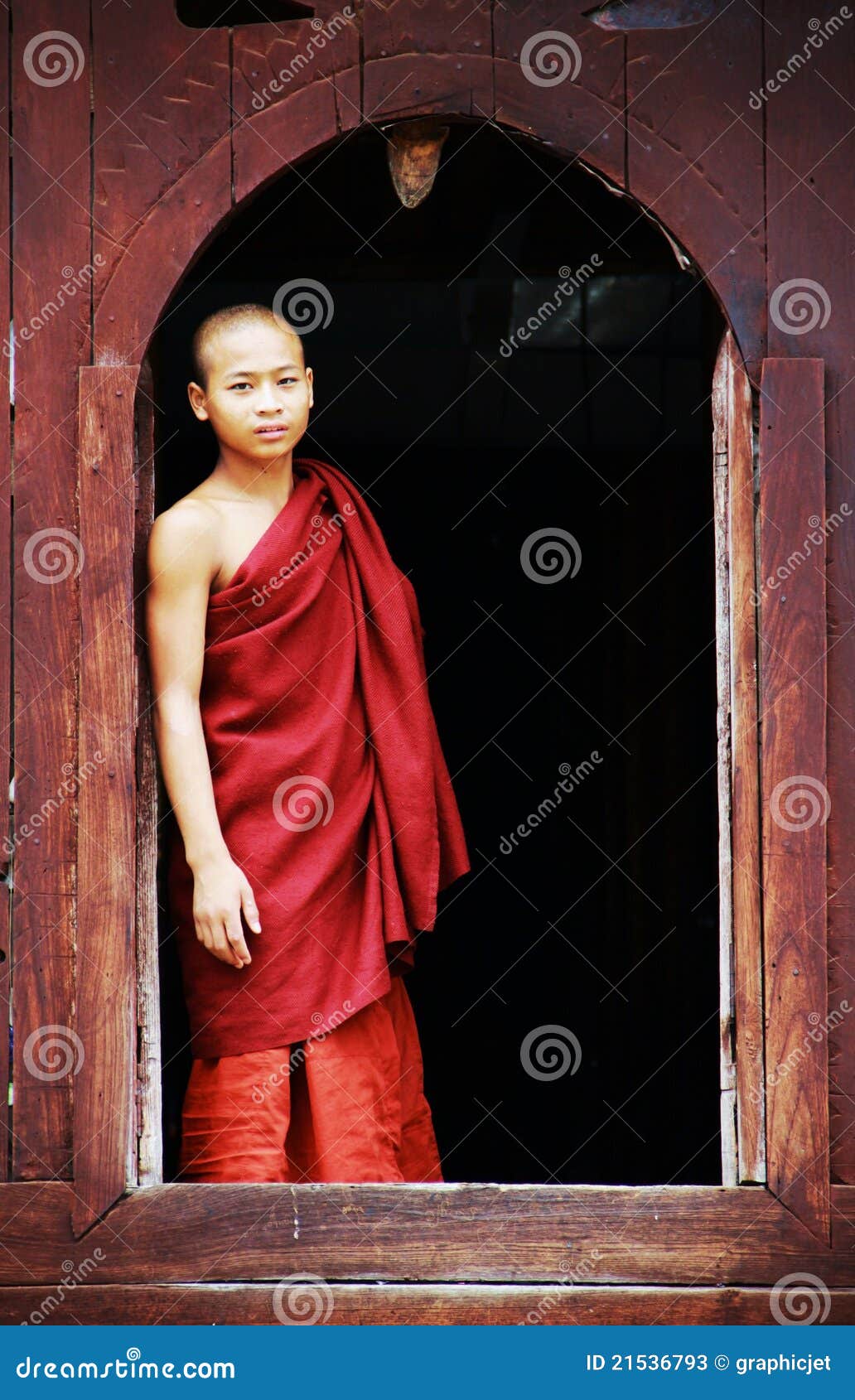 Young Student Monk in Myanmar Editorial Stock Photo - Image of buddhist ...