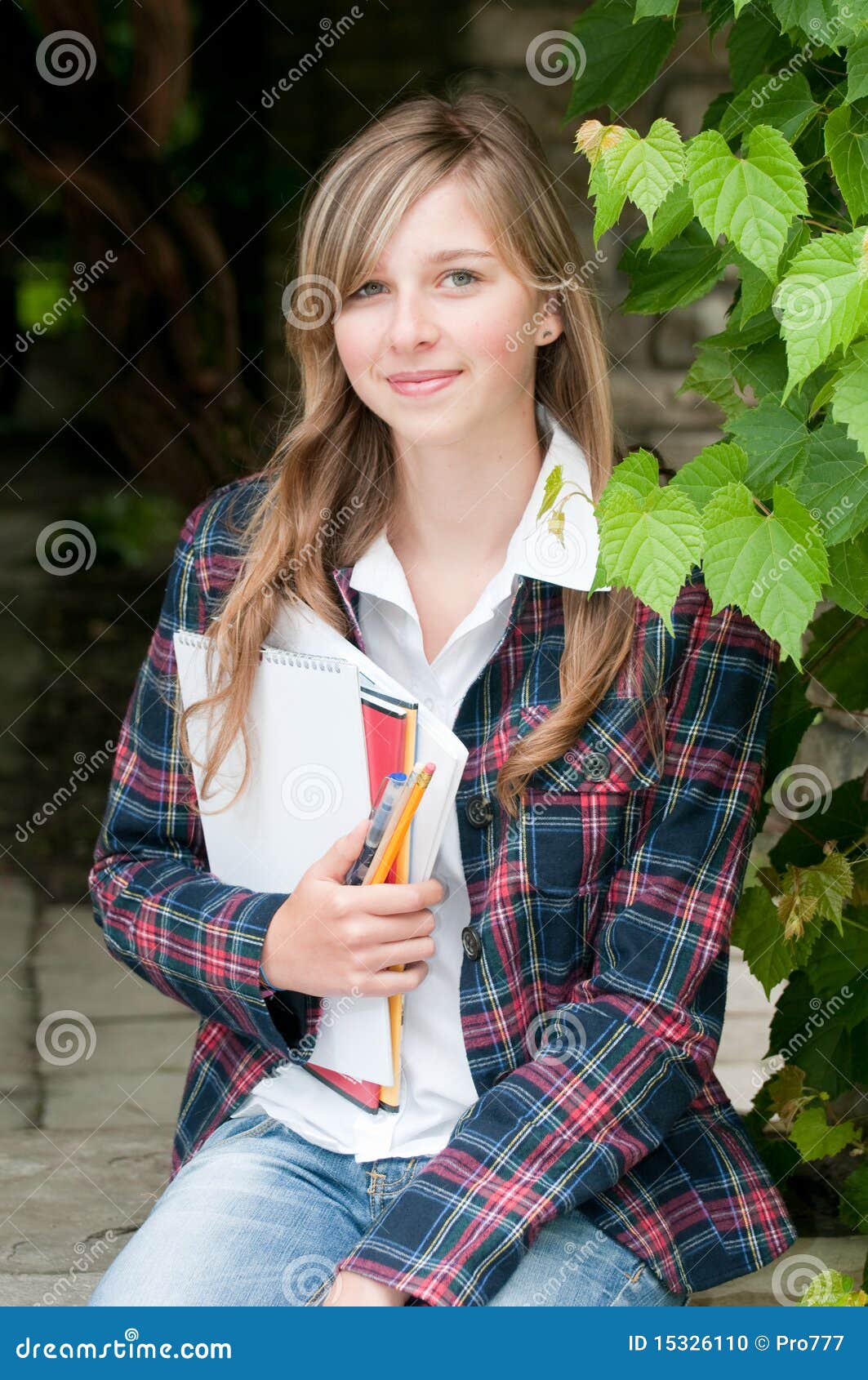 Young student portrait stock photo. Image of portrait - 15326110