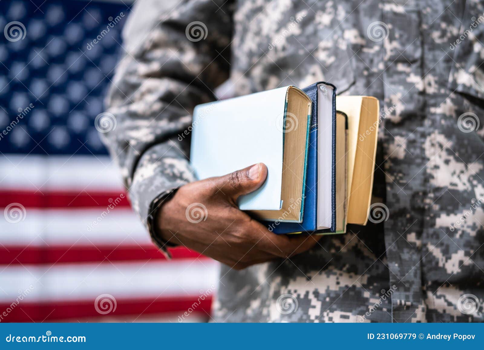 Young Student Soldier in Uniform Stock Image - Image of sergeant, army ...