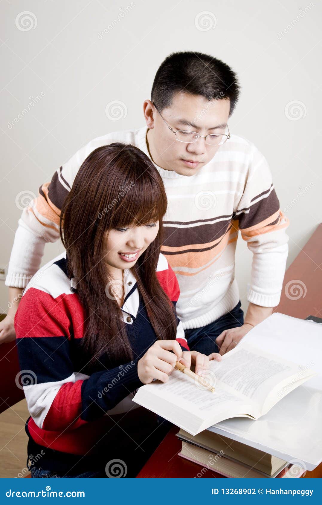 Young student studyig stock photo. Image of expressing - 13268902