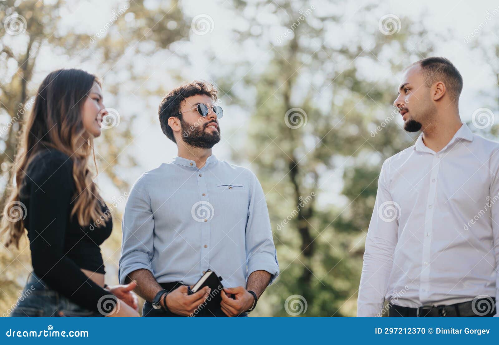 Young Students Discussing, Collaborating, and Solving Problems Together ...