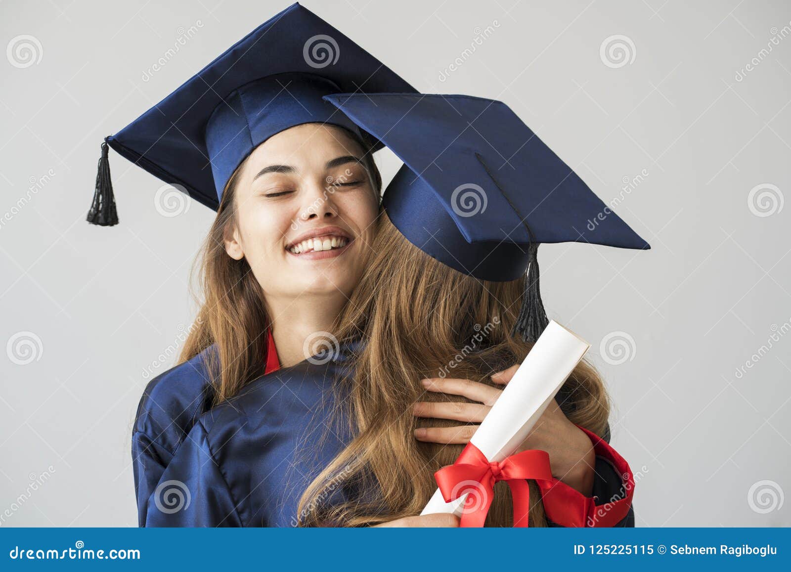 Young Students Graduating from University Stock Image - Image of ...