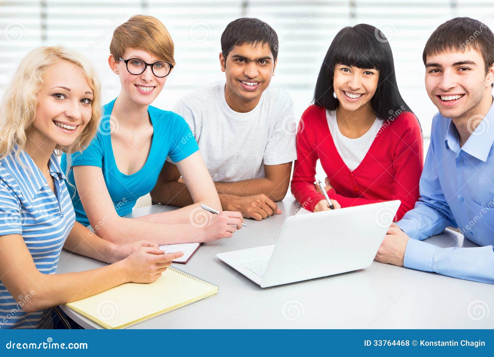 Young students stock photo. Image of friends, highschool - 33764468