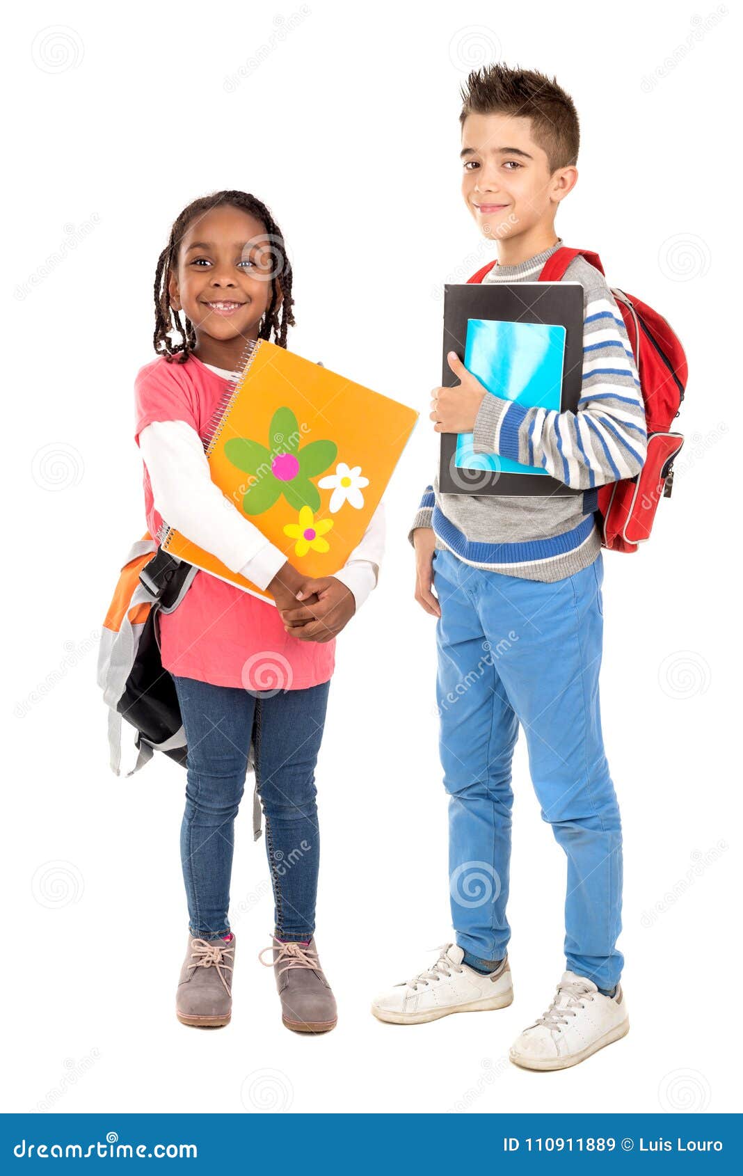 Young students isolated stock image. Image of young - 110911889