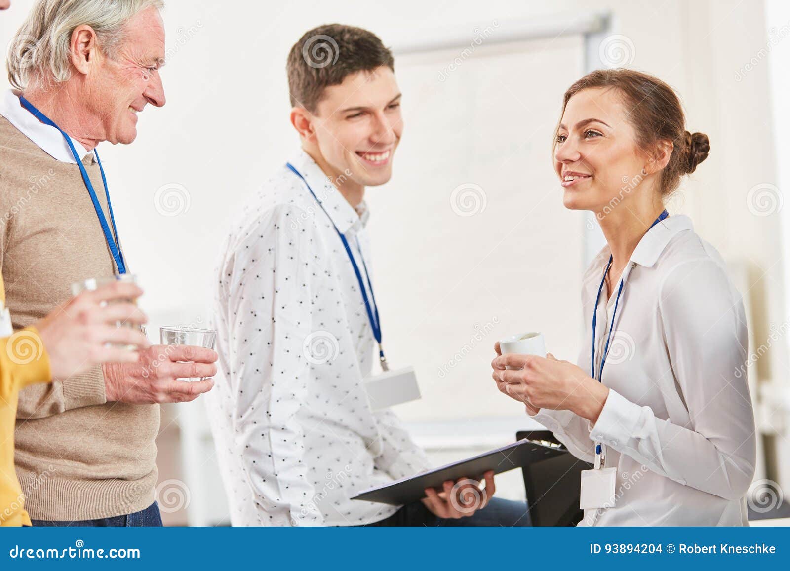 Young Students Making Small Talk Stock Photo - Image of tutorial ...