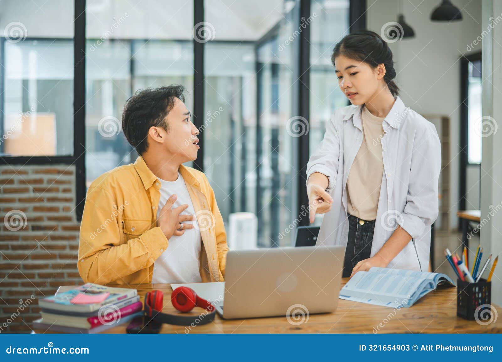 Young Students Quarrel when Their Work Fails and Goals are Not Met ...