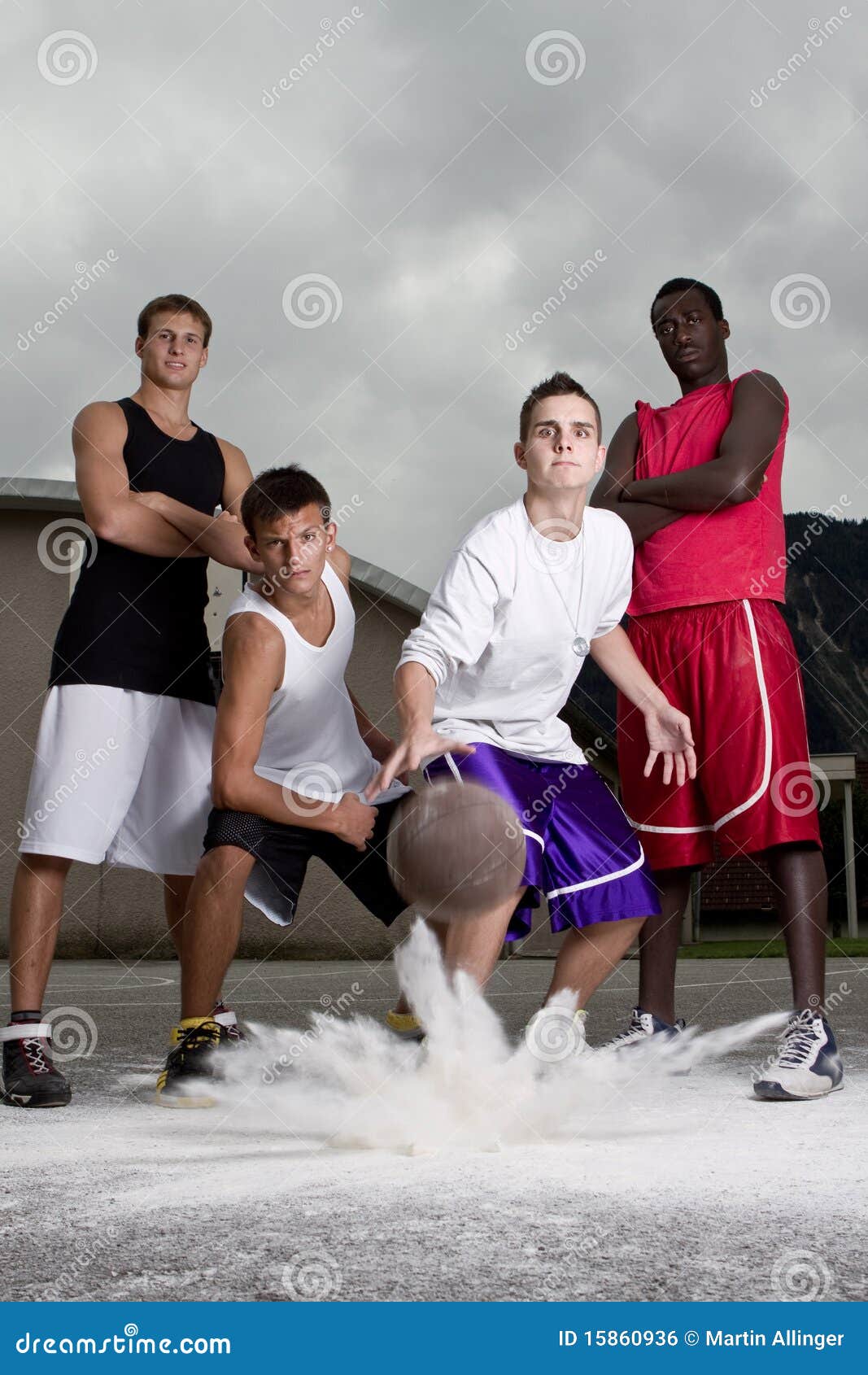 Young stylish ballers stock photo. Image of group, portrait - 15860936