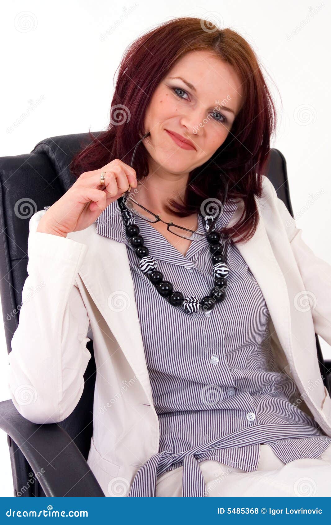 Young Successful Female Manager Portrait Stock Photo - Image of ...