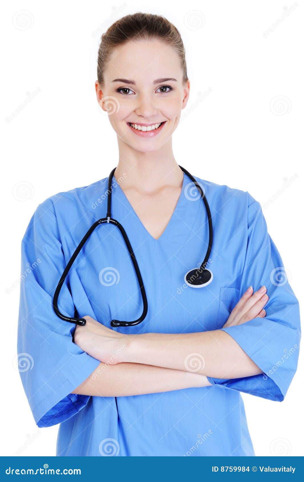 Young Successful Female Surgeon Stock Photo - Image of friendly ...