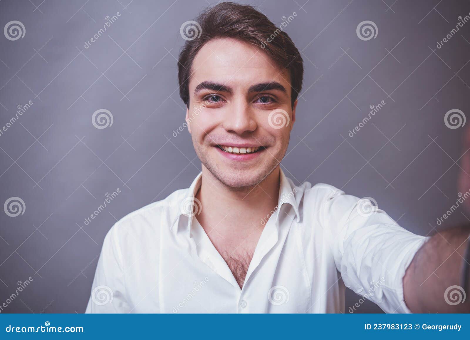 Young successful man stock image. Image of happy, background - 237983123