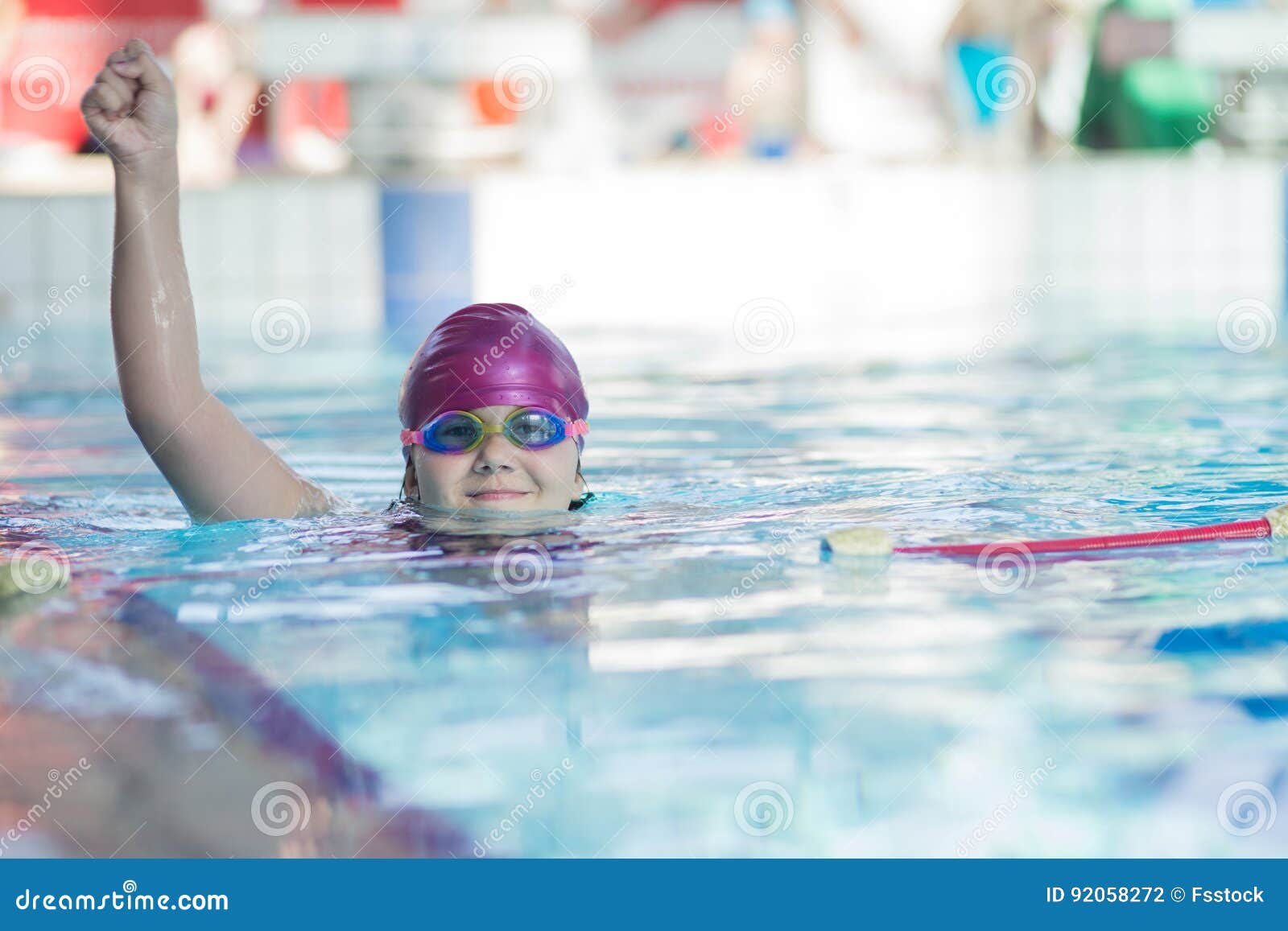 Young and Successful Swimmers Pose Stock Photo - Image of people, pool ...