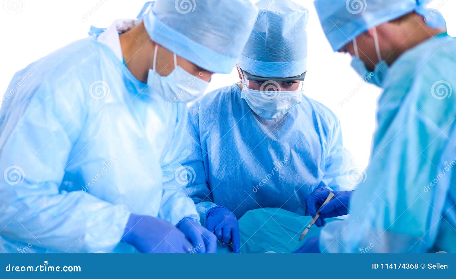 Young Surgery Team in the Operating Room Stock Photo - Image of ...