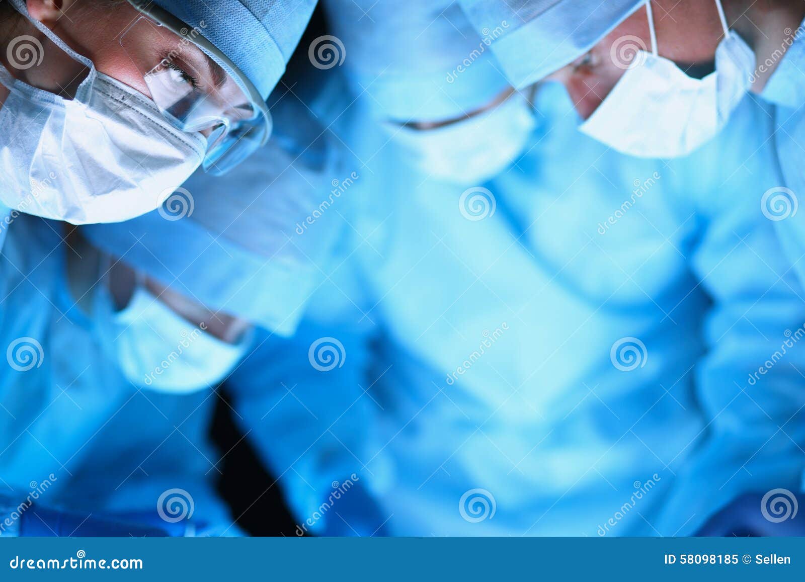 Young Surgery Team in the Operating Room Stock Image - Image of ...