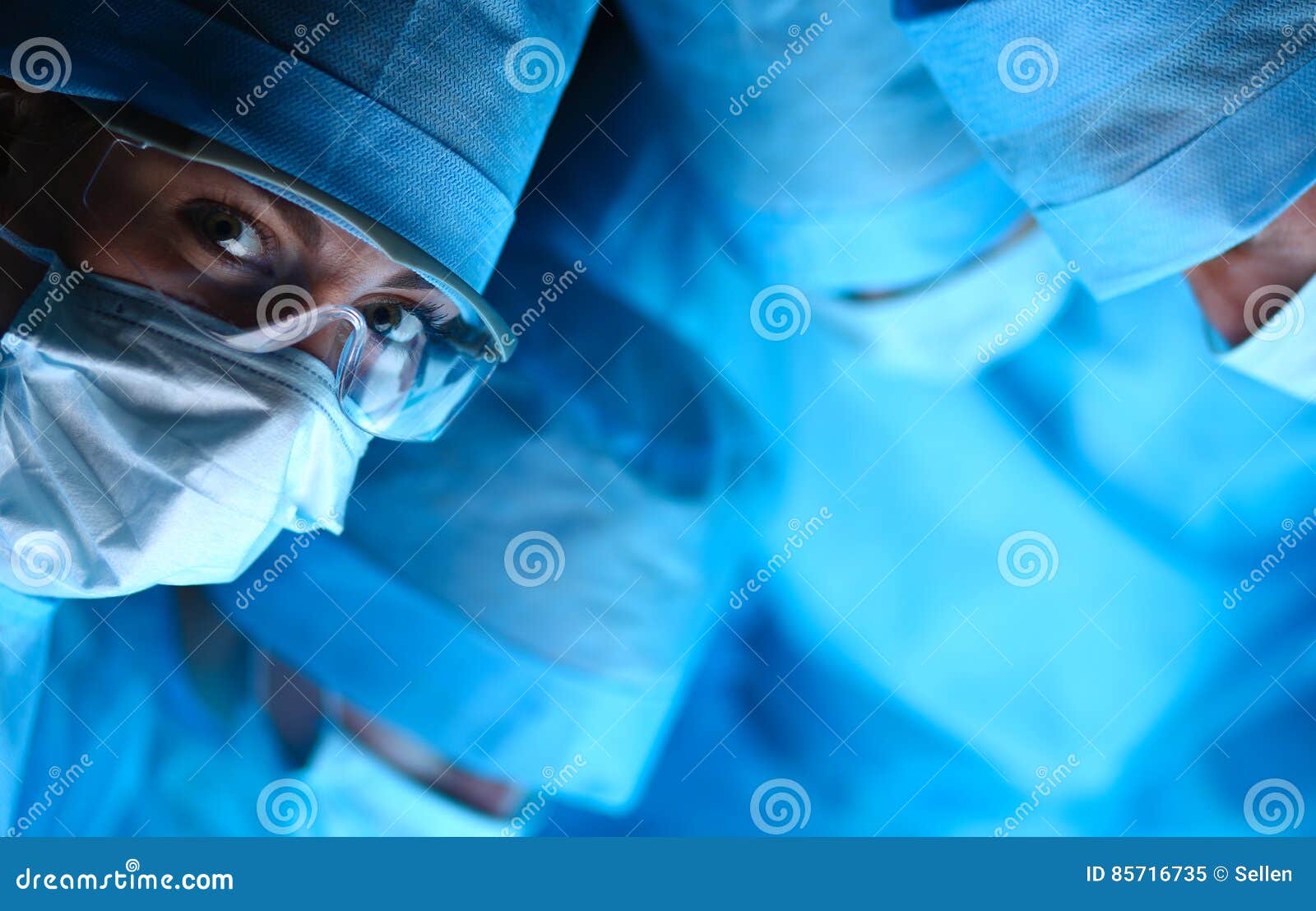 Young Surgery Team in the Operating Room Stock Image - Image of people ...