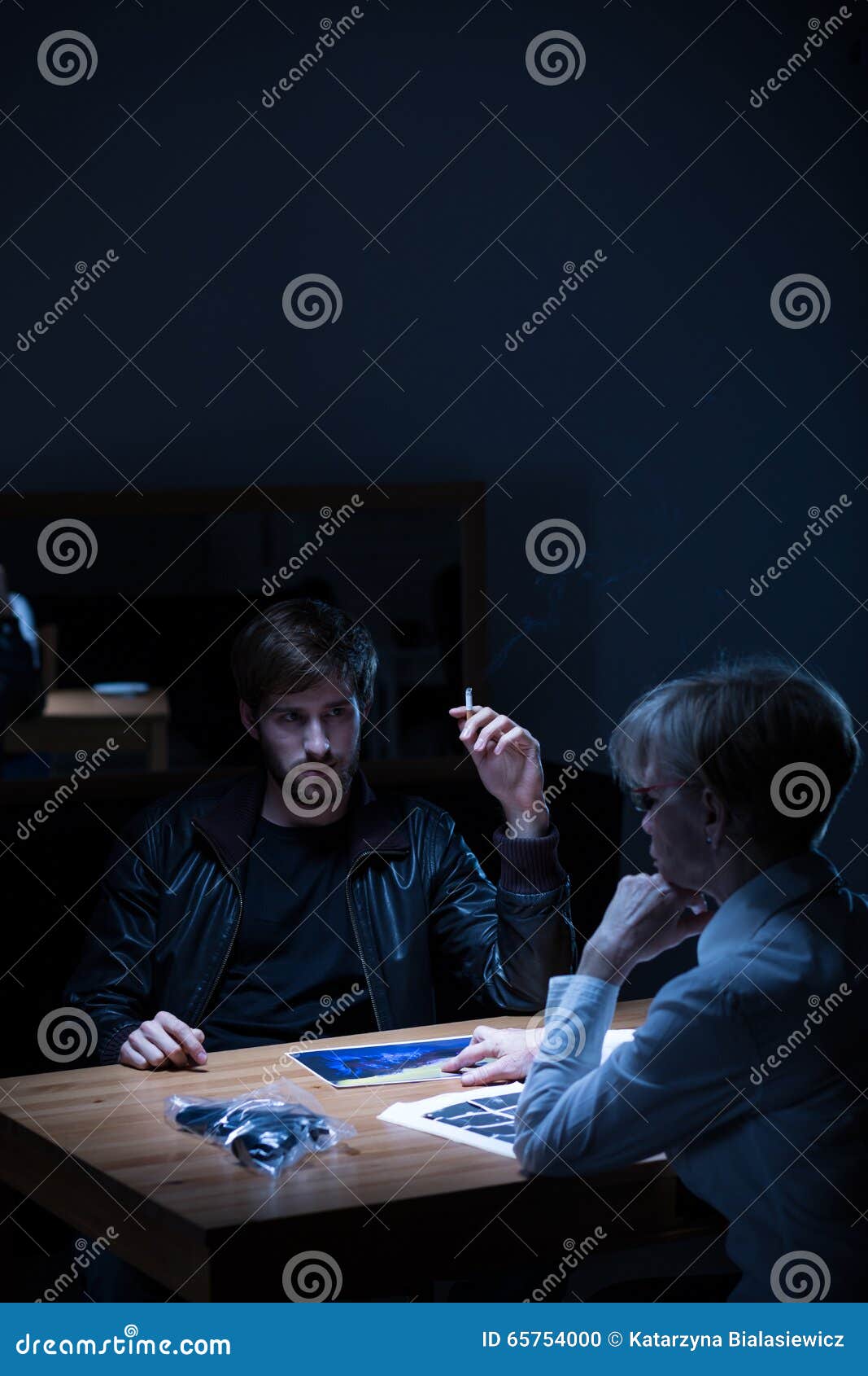 Young Suspect Refuting Charges Stock Photo - Image of arrest ...