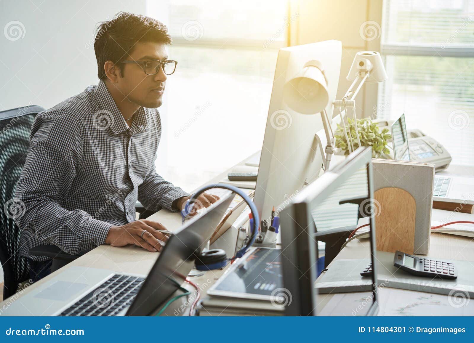 Checking Programming Code Stock Image Image Of Information 114804301