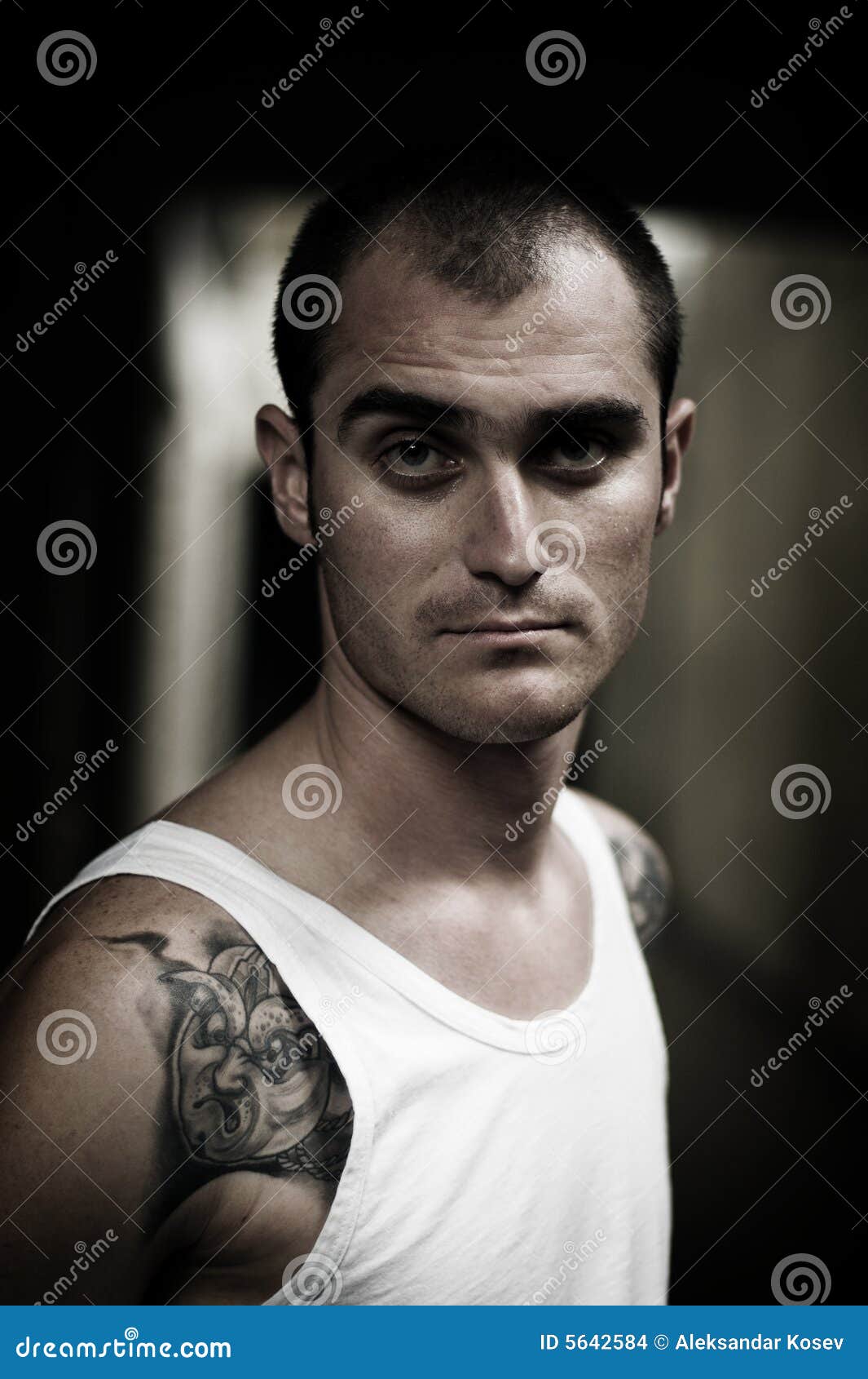 Young tattooed man stock photo. Image of youth, young - 5642584