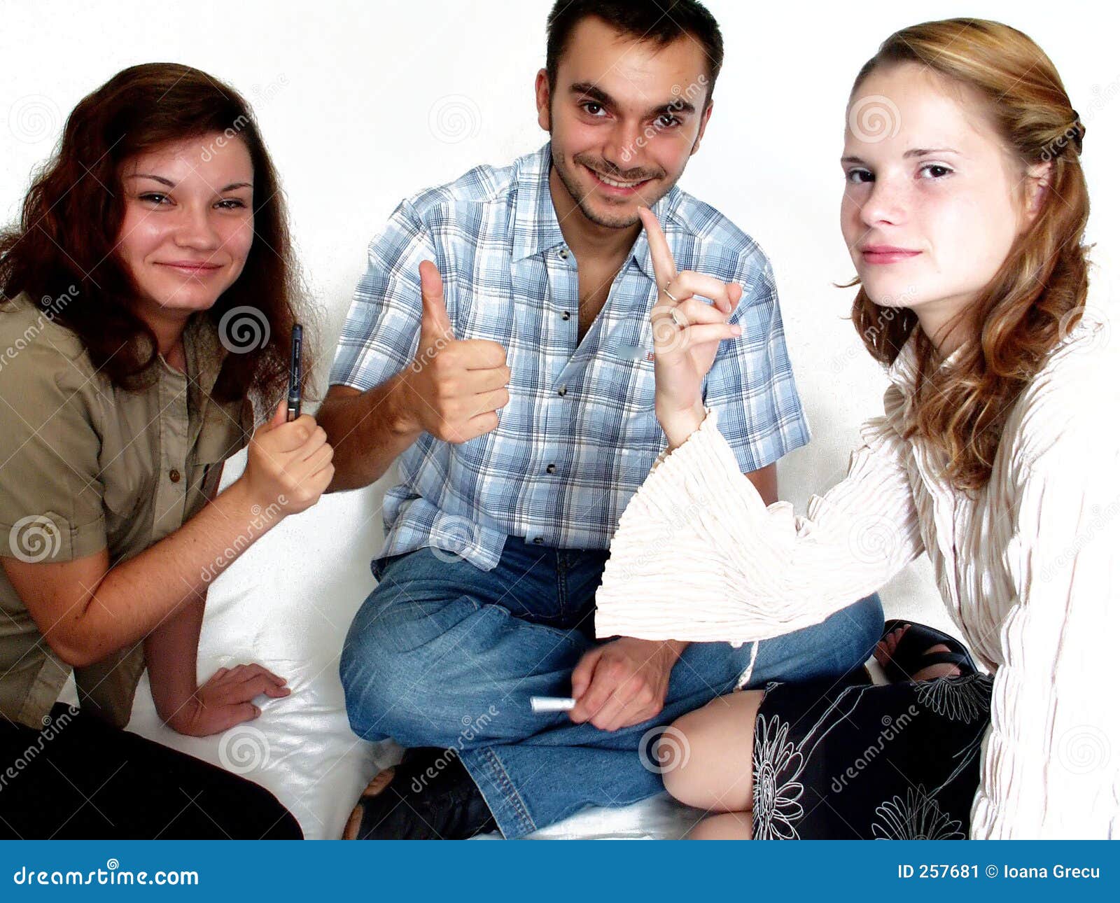 Young team stock image. Image of success, project, dilemma - 257681