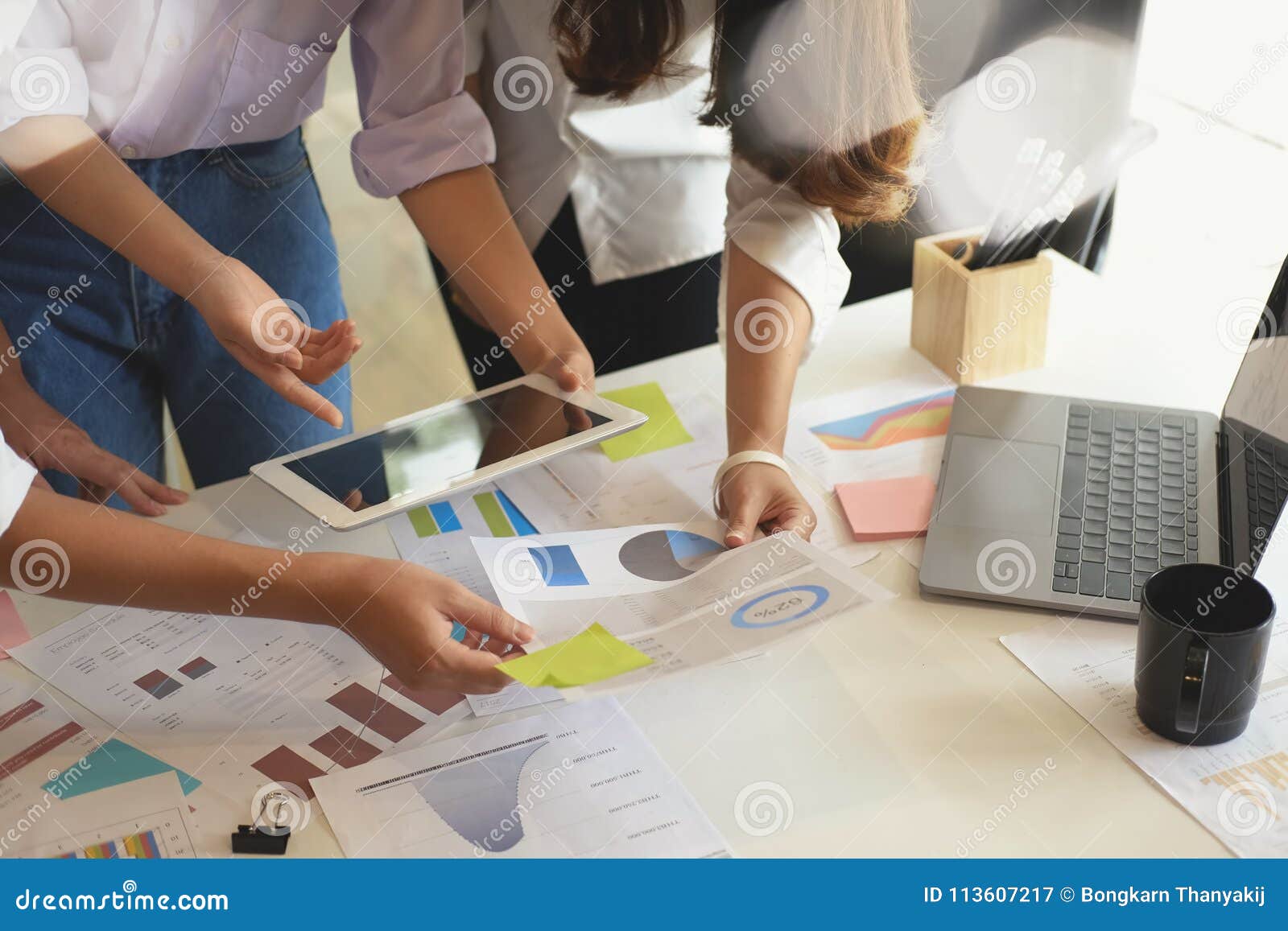 Young Team of Coworkers Doing a Brainstorming Stock Image - Image of ... Young Team of Coworkers Doing a Brainstorming Stock Image - Image of ...