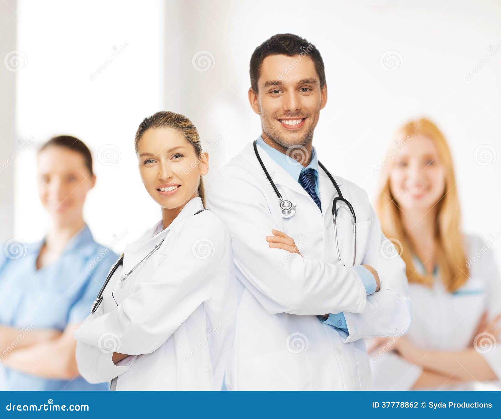 Young Team or Group of Doctors Stock Photo - Image of physicians, group ...