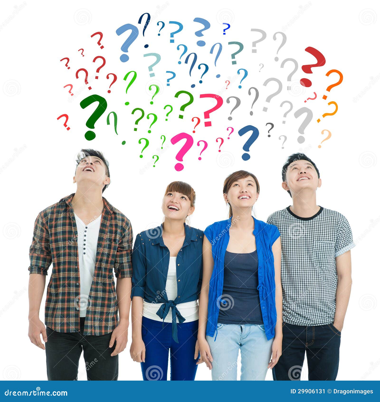 So many questions! stock image. Image of friendship, problem - 29906131
