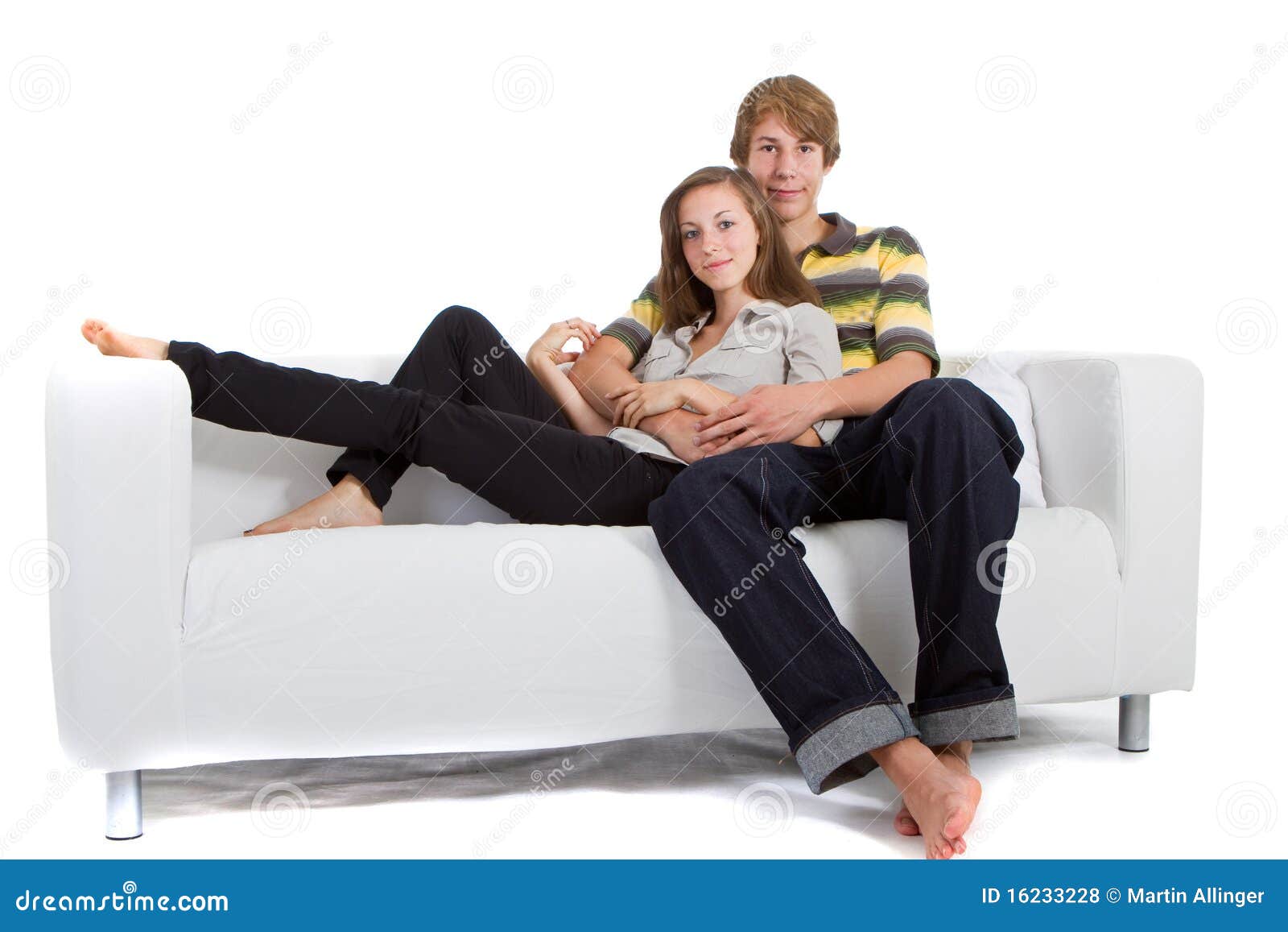 Young teenagers in love stock photo. Image of lying, love - 16233228