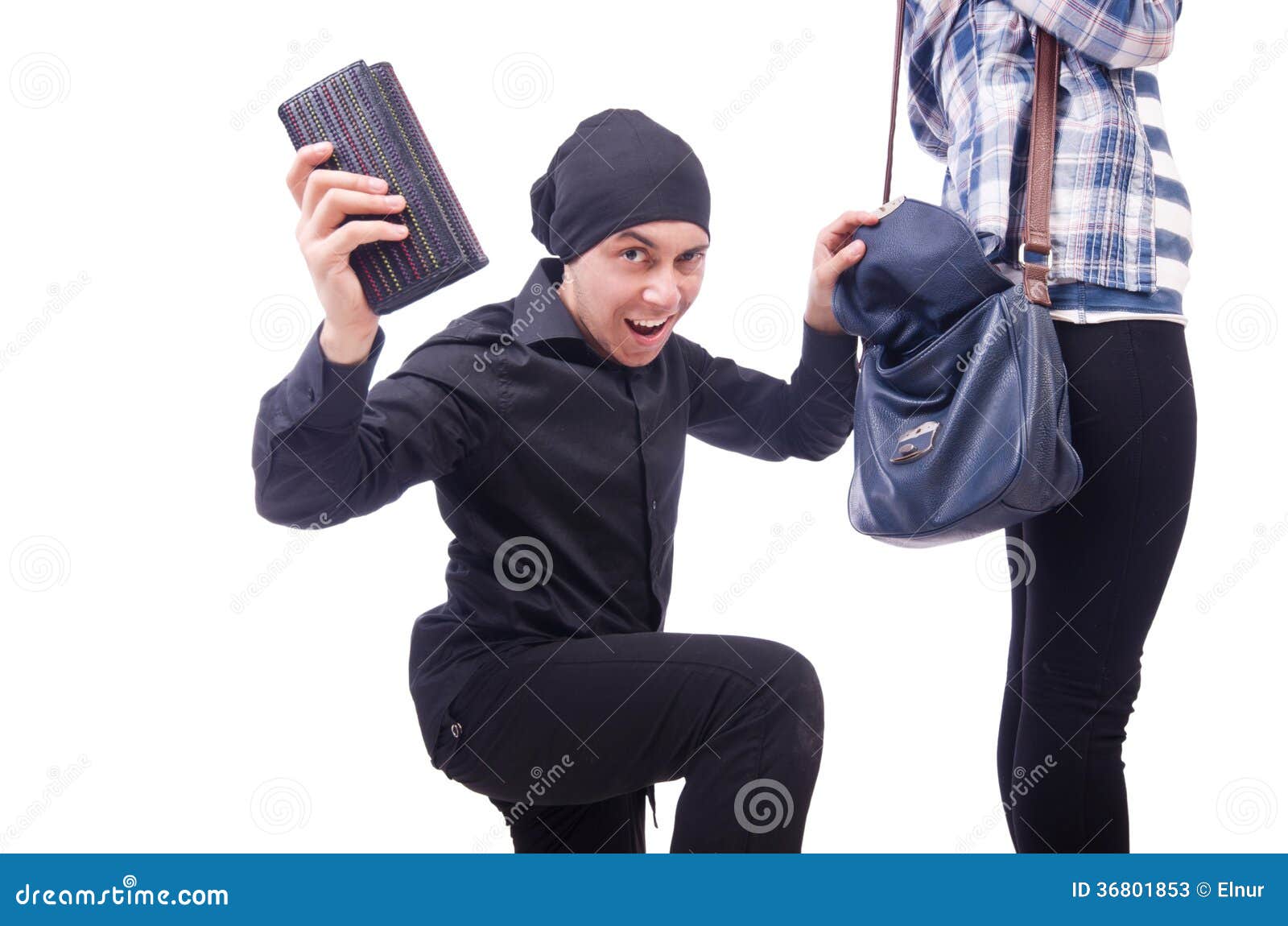 Young Thief Stock Image Image Of Stealing Security 36801853