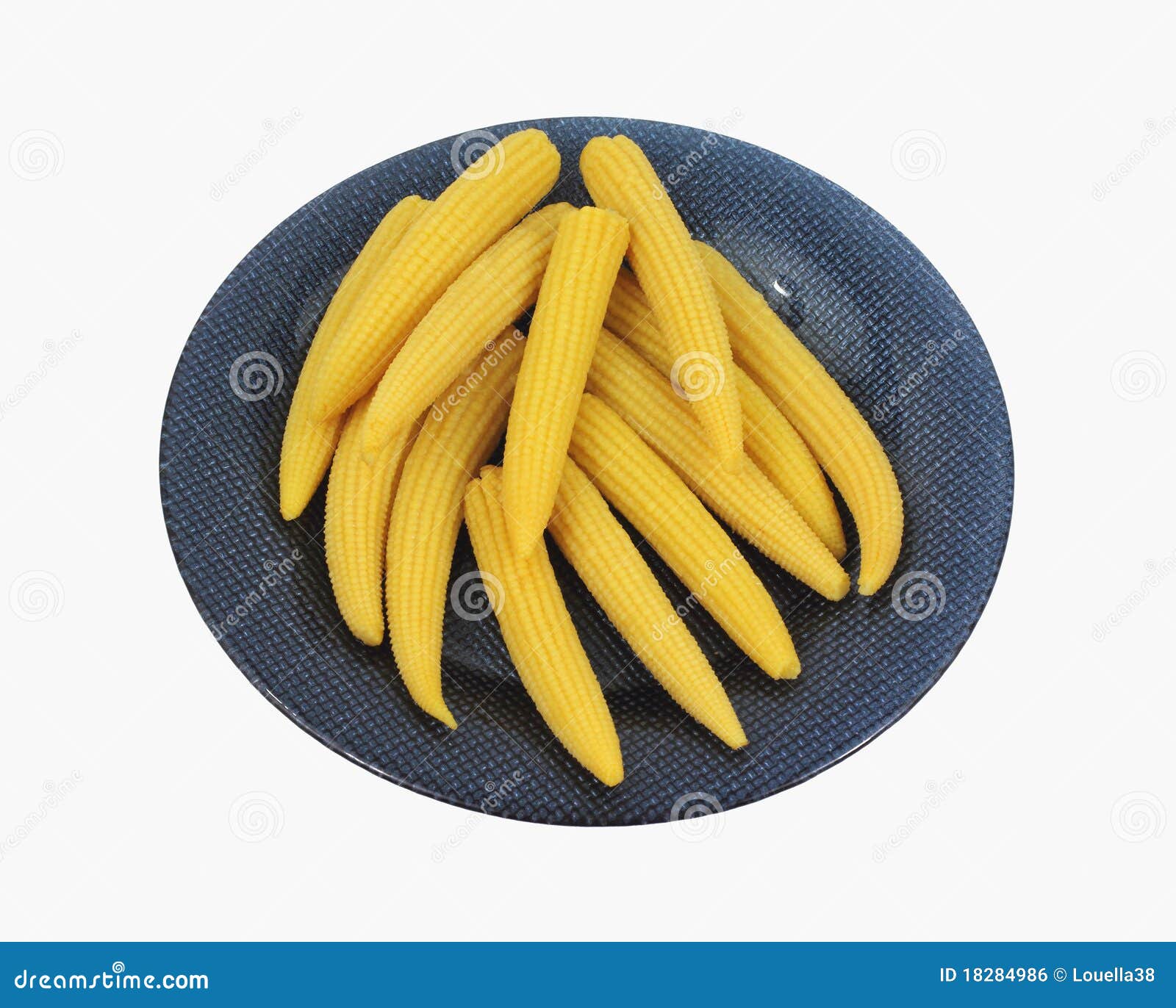 Young Tiny Cobs of Corn stock photo. Image of eaten, canned - 18284986