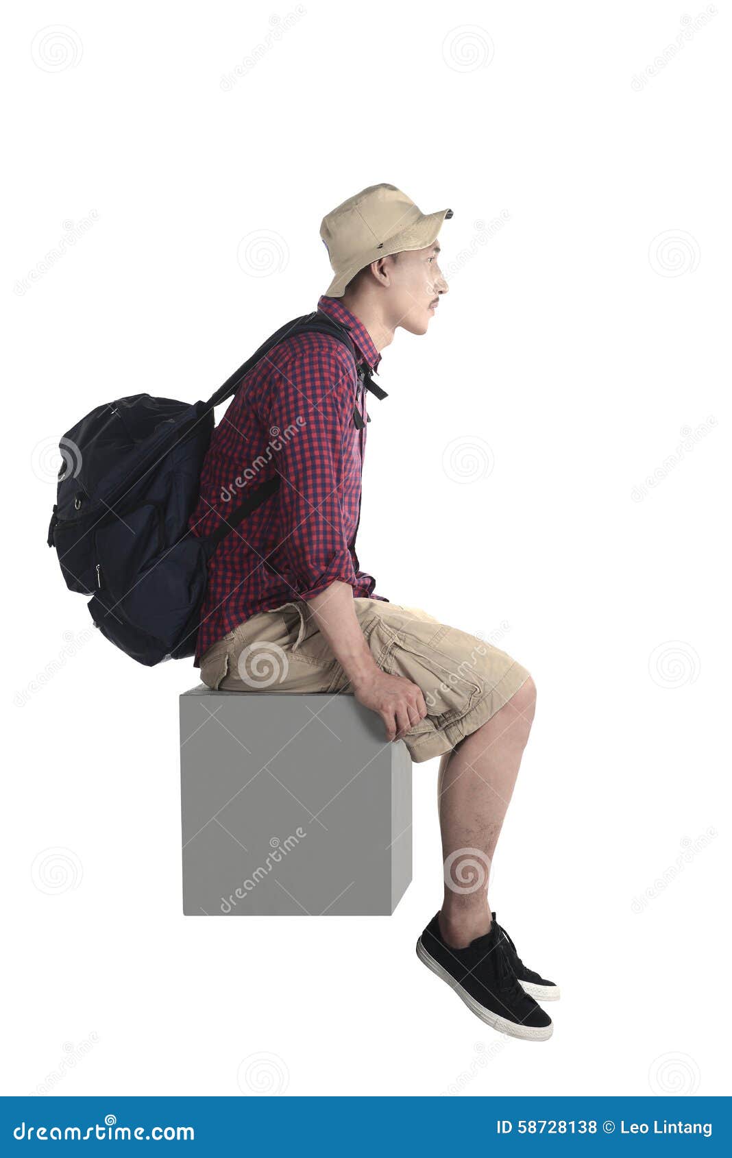 Young Tourist Sit Down Block Stock Photos - Free & Royalty-Free Stock ...