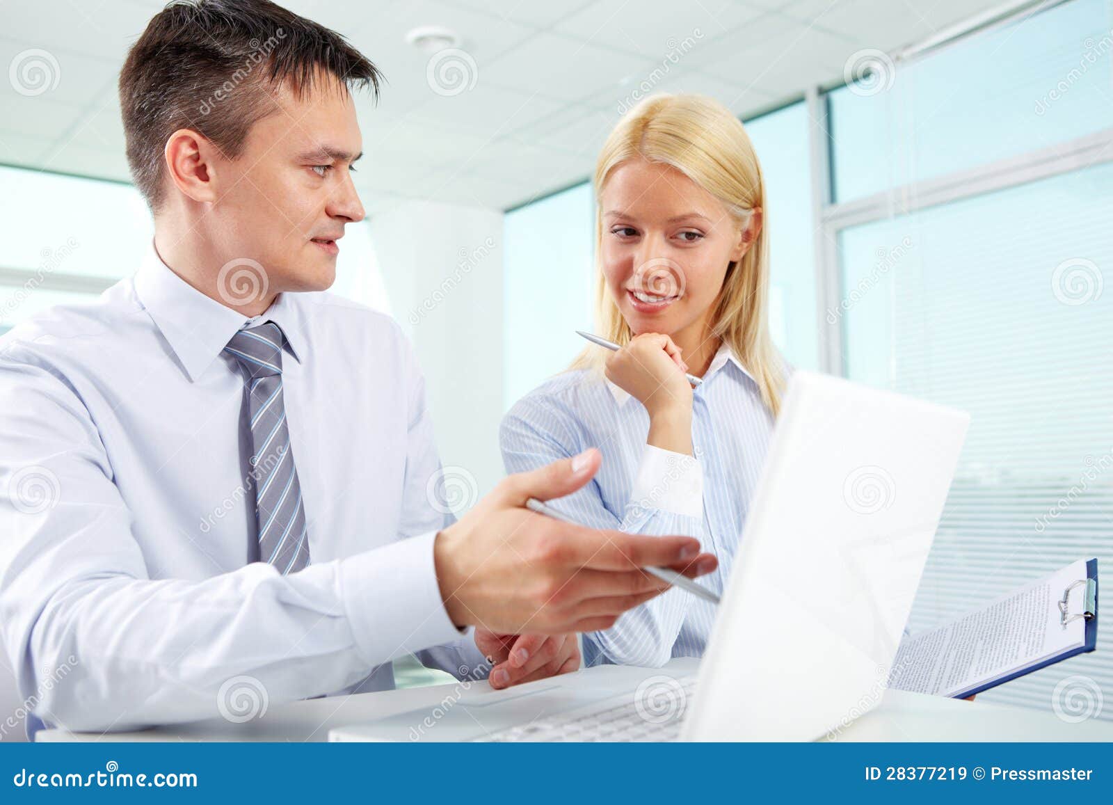 Young trainee stock image. Image of lifestyle, caucasian - 28377219