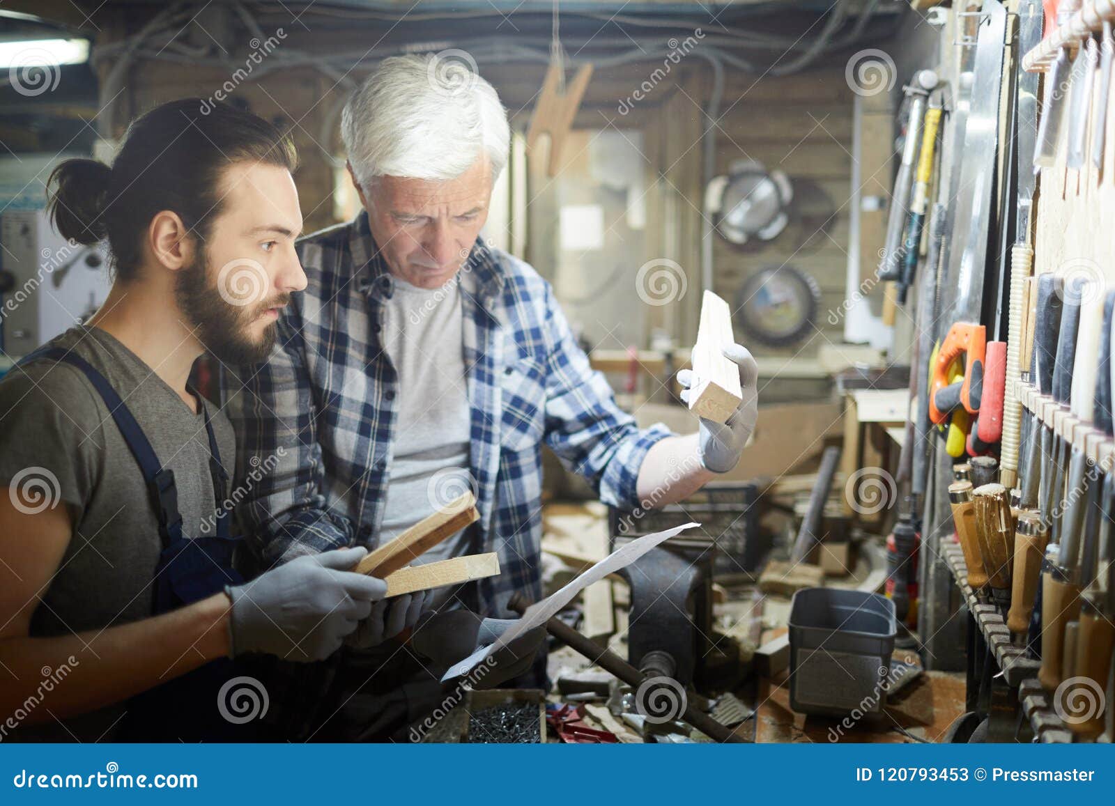 Trainee at work stock image. Image of indoor, person - 120793453