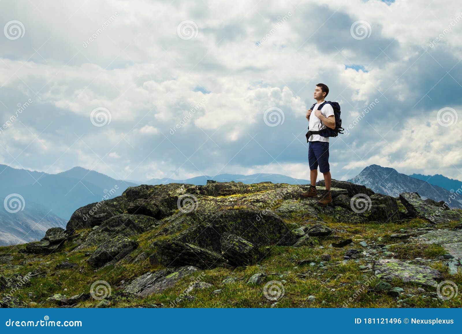 Young Traveler Exploring the World Concept Stock Photo - Image of adult ...