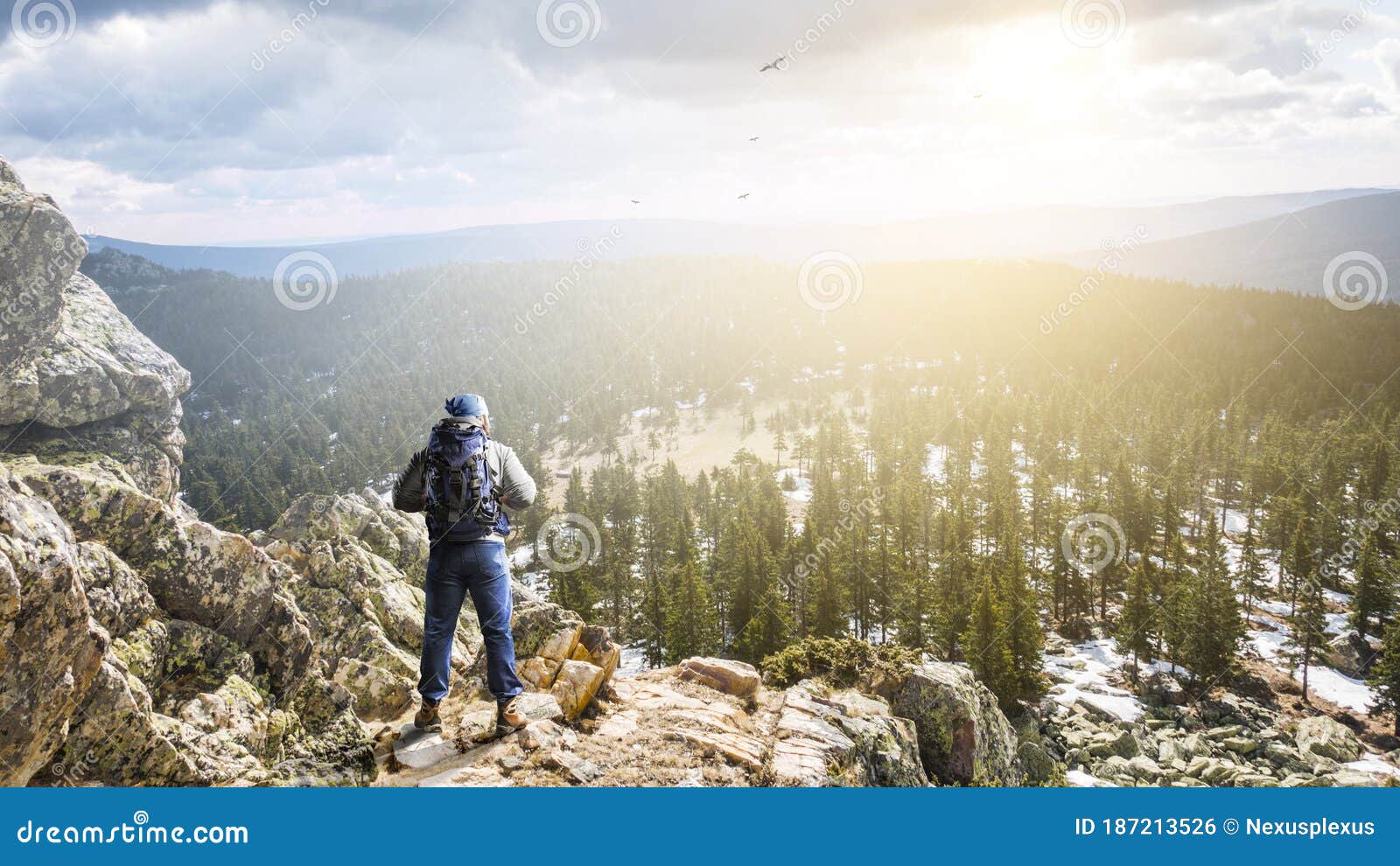 Young Traveler Exploring the World Concept Stock Photo - Image of ...
