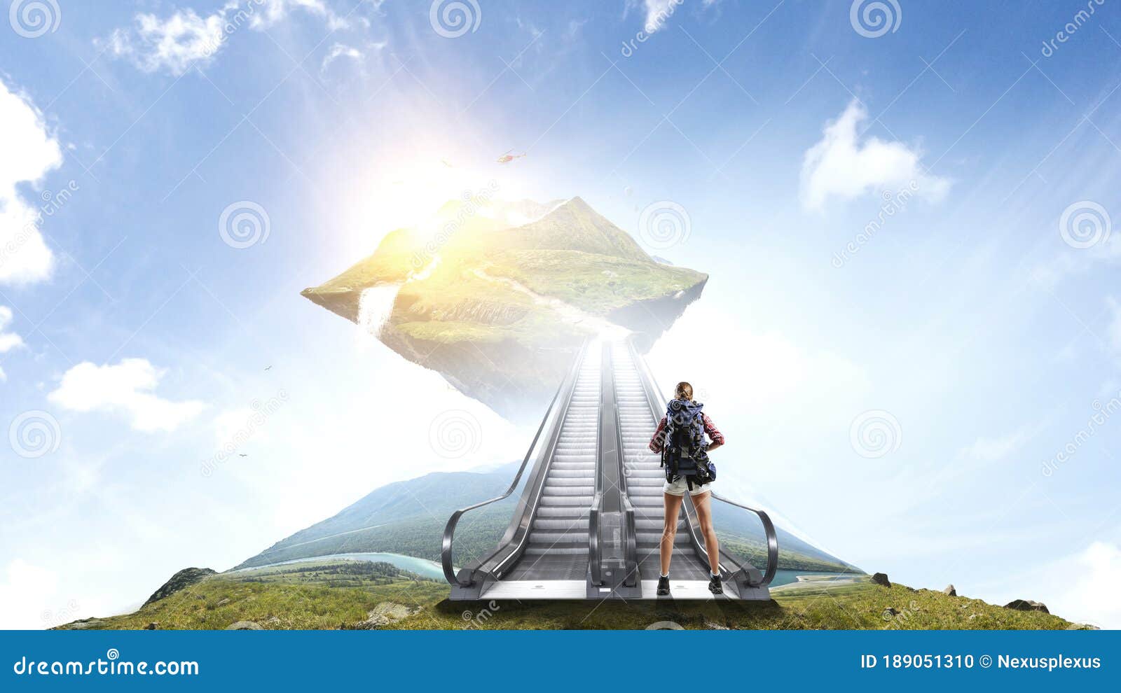 Young Traveler Exploring the World Concept Stock Photo - Image of ...