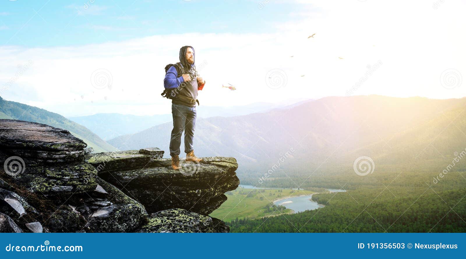 Young Traveler Exploring the World Concept Stock Image - Image of ...