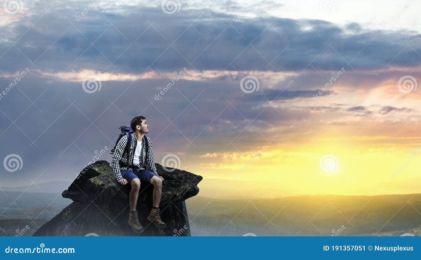 Young Traveler Exploring the World Concept Stock Image - Image of ...