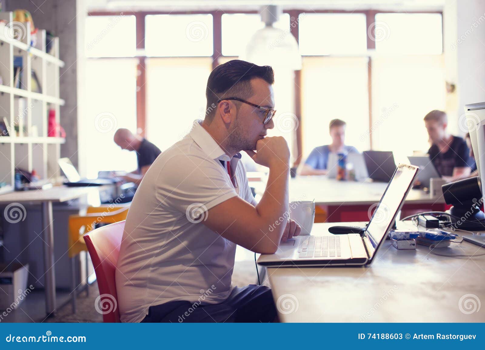 Young urban professional stock image. Image of office - 74188603