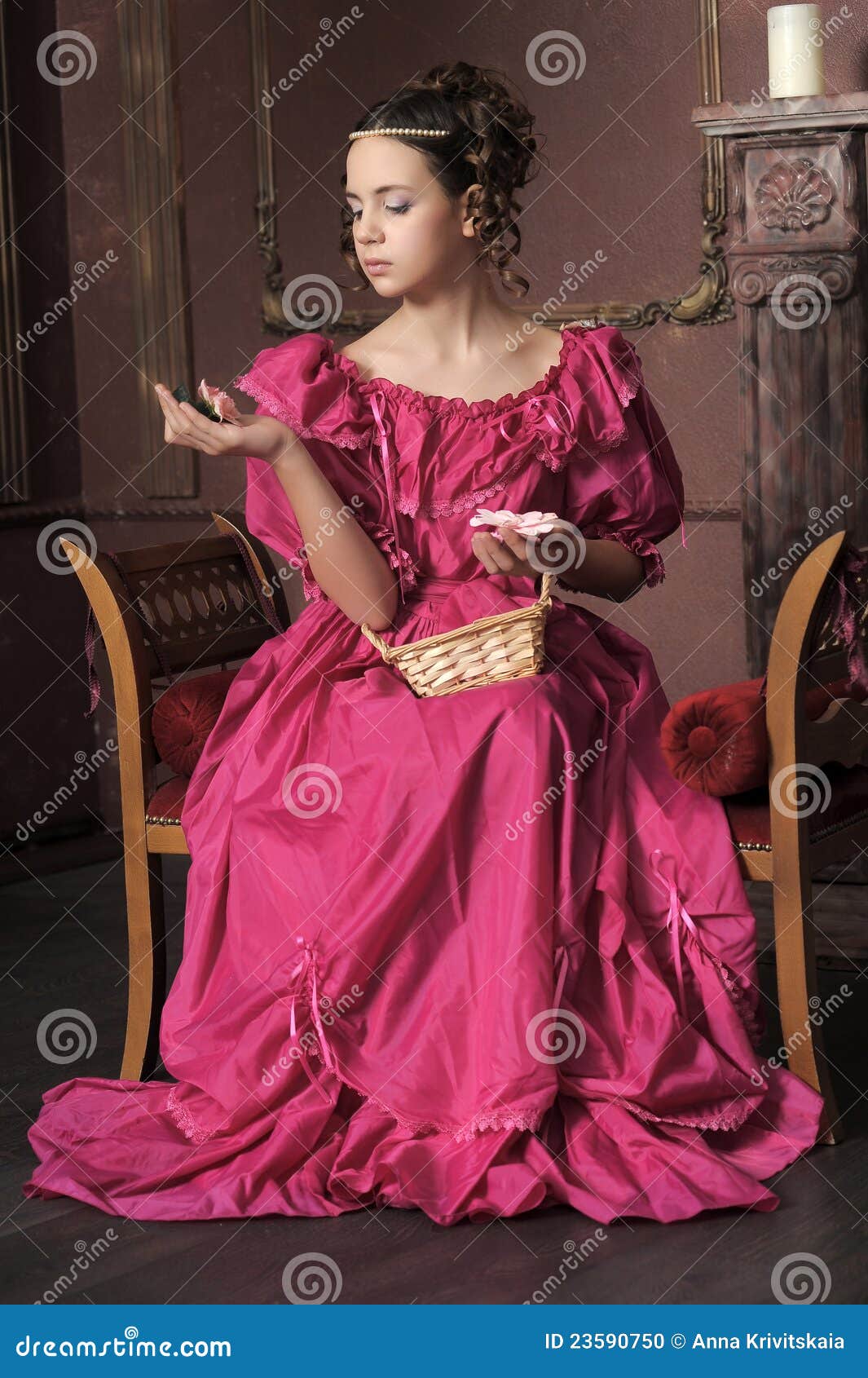 Young Victorian girl stock photo. Image of girl, caucasian - 23590750