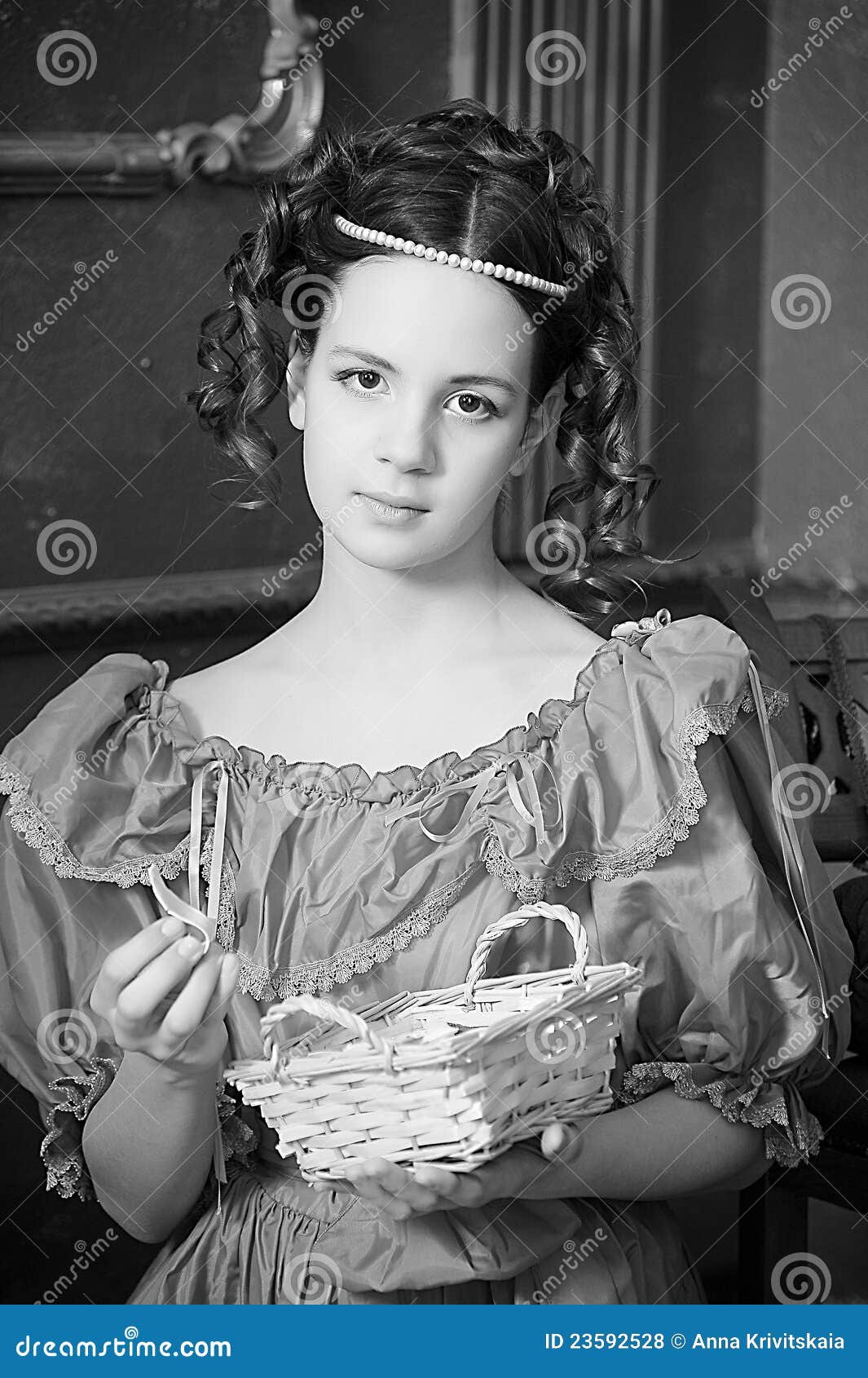 Young Victorian girl stock photo. Image of beautiful - 23592528