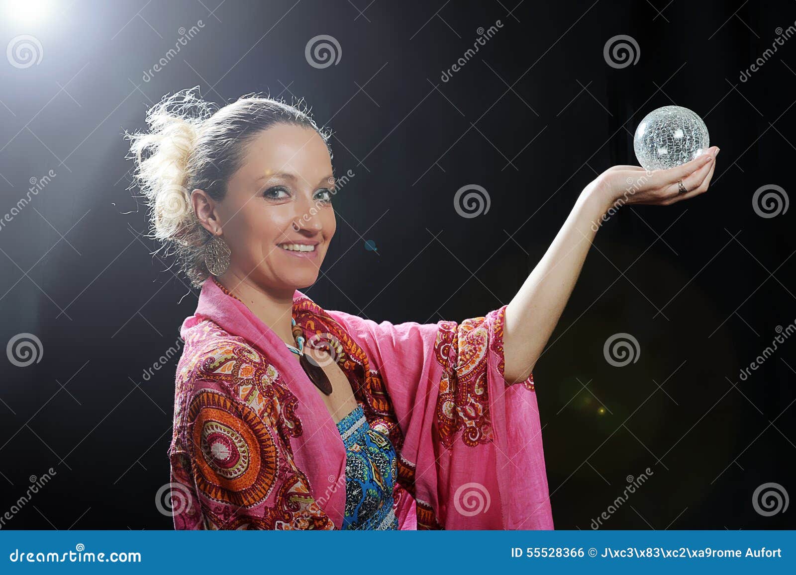 Young visionary stock photo. Image of cards, clairvoyance - 55528366