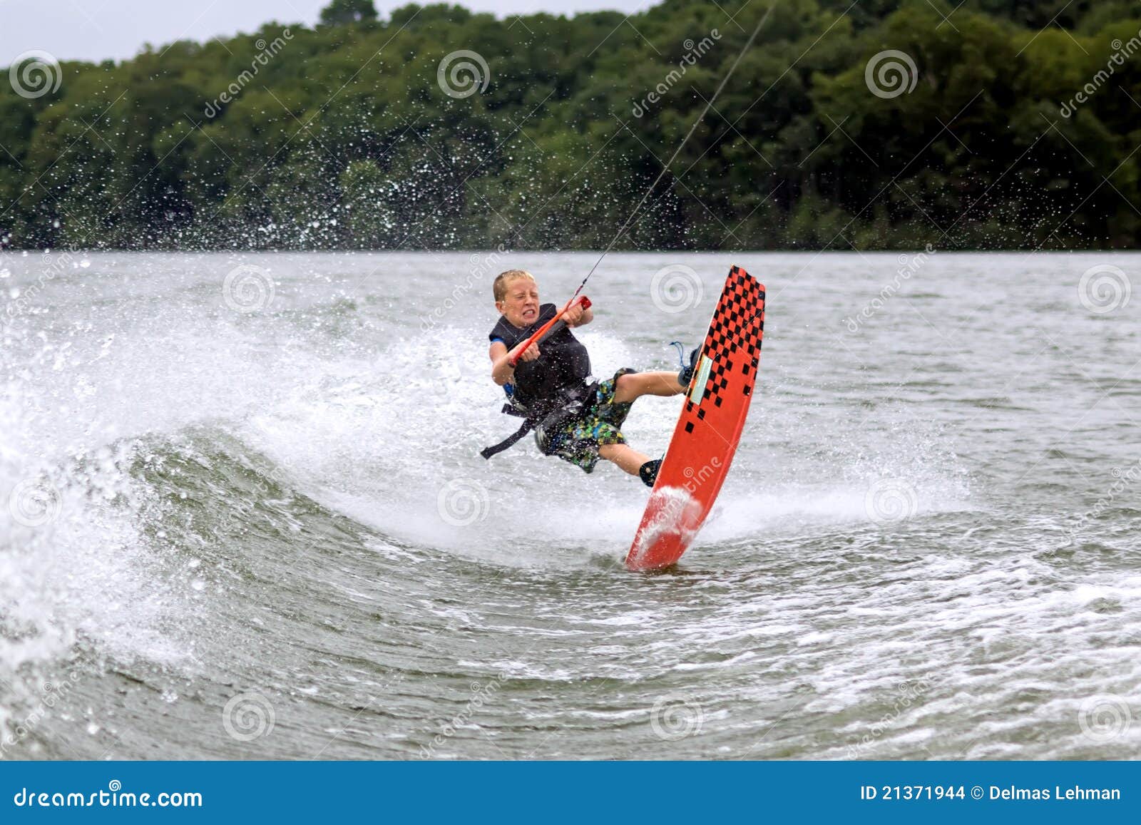 Young Wakeboarder stock photo. Image of enjoying, falling - 21371944