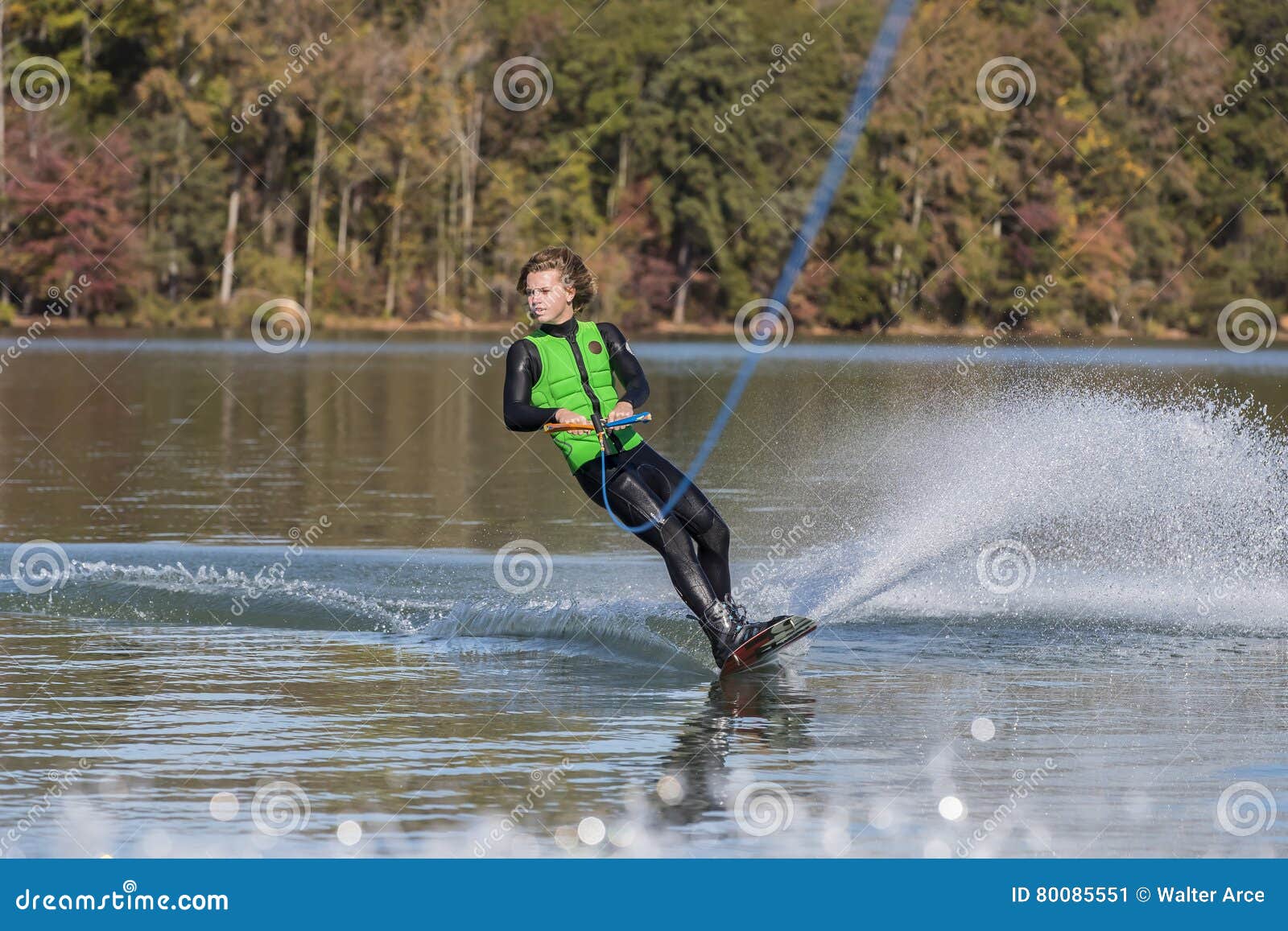 Young Wakeboarder Performing Tricks Stock Image - Image of caucasian ...