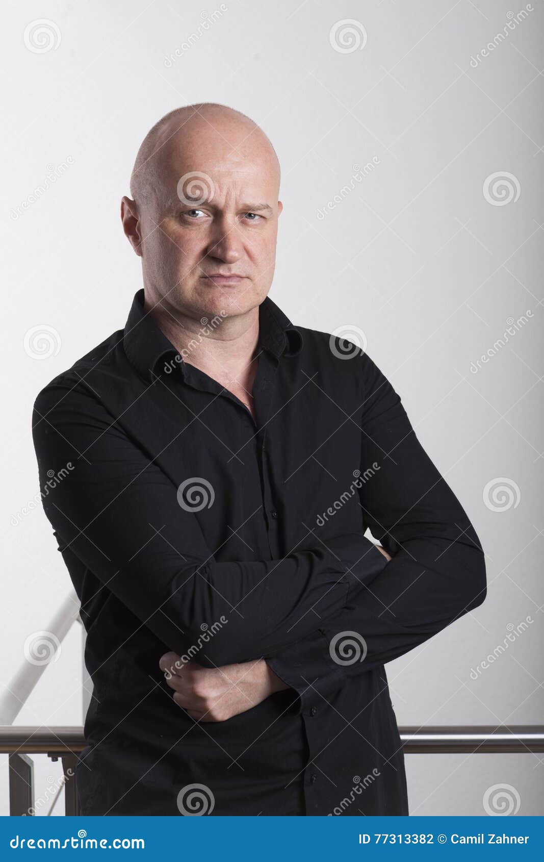 Young White Businessman Posing in an Office Stock Photo - Image of ...