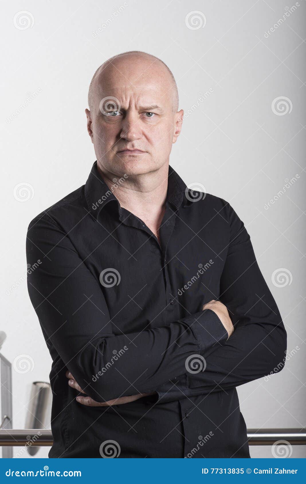Young White Businessman Posing in an Office Stock Image - Image of ...
