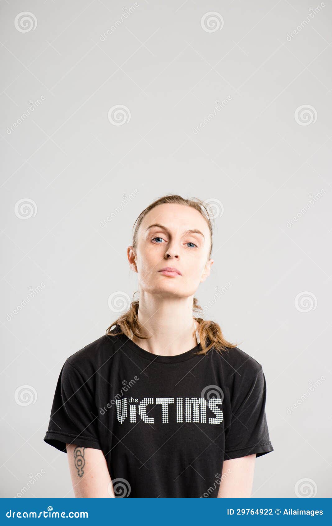 Portrait Real People High Definition Grey Background Stock Photo ...