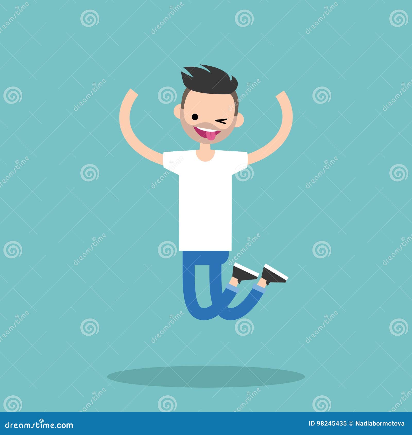 Winking Guy Stock Illustrations – 235 Winking Guy Stock Illustrations ...