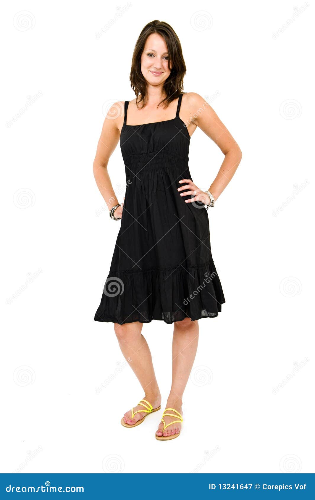 Young woman stock image. Image of black, person, provocative - 13241647